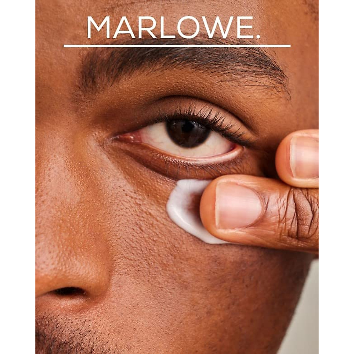 MARLOWE. No. 127 Mens Eye Cream with Vitamin C, Caffeine and Moisturizing Squalane for Puffiness, Wrinkles & Dark Circles, Targeted Under Eye Skin Care, 0.5 FL Oz