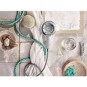 Moen N400H0CH Quattro Handheld Four Unique Shower Experiences and Magnetix Dock, Chrome