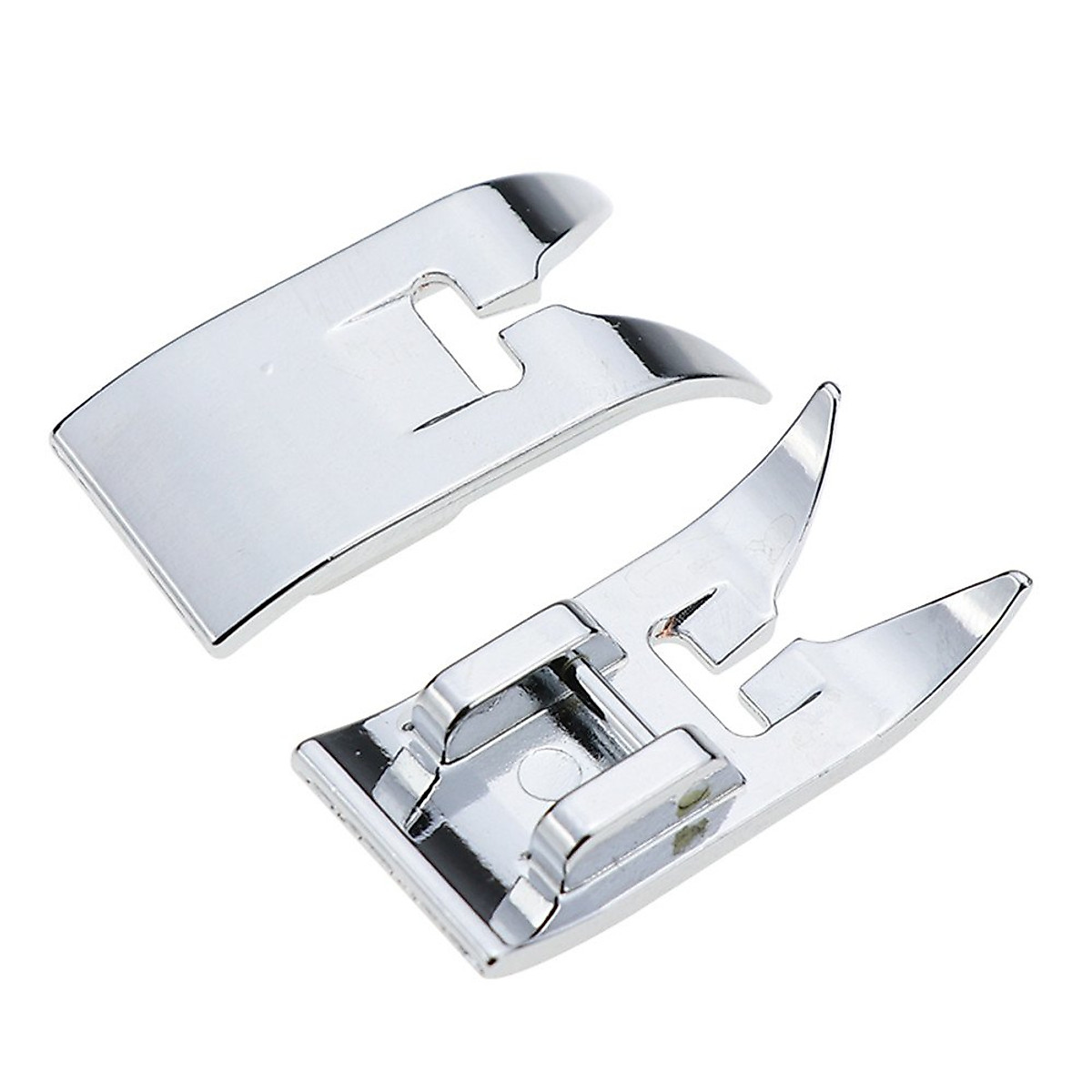 TFBOY 2pcs Zig Zag, Straight Stitch Foot Snap On Foot Sewing Machine Presser Foot Will Fit Singer, Brother, Janome, Toyota, Etc Domestic Sewing Machines