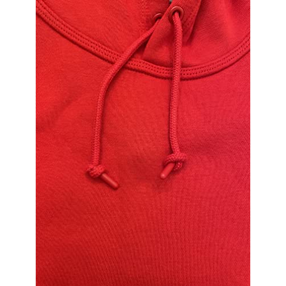 Nike 826433-010 Men Black Pull-Over Hoodie (as1, alpha, x_l, regular, regular, University Red/White)