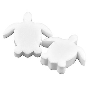 2 Pack - Turtle Oil Absorbing Sponge – for Swimming Pools Hot Tubs & Spas – Absorbs Oil Slime Grime and Scum