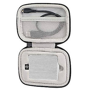Khanka Hard Travel Case Replacement for Seagate One Touch SSD/Expansion SSD 500GB 1TB External Solid State Drive Portable