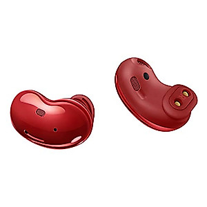 Samsung Galaxy Buds Live, True Wireless Earbuds with Active Noise Cancelling (Wireless Charging Case Included) - Bulk Packaging - Mystic Red