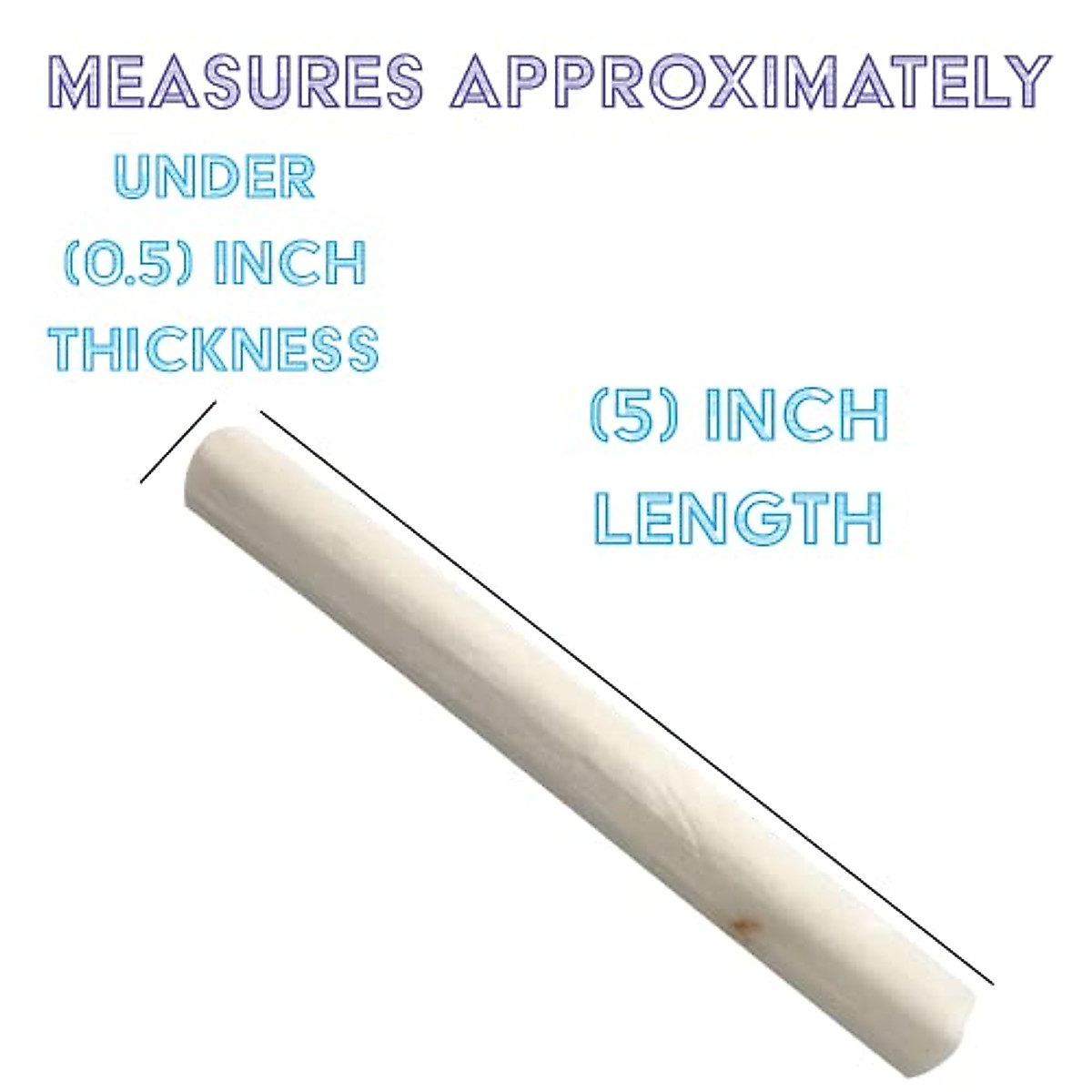 Mandarin Bird Toys by M&M 5513 Skinny Sola Logs Pk12 - Handcut Air Dried Natural Sola Wood Sticks, Easy for Birds to Chew and Shred, Lightweight, Break by Hand, Delight for Small Size Pets