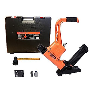 Valu-Air 9800RC 3-in-1 Flooring Cleat Nailer and Stapler for 16-Gauge T & L Cleats and 15.5-Gauge Flooring Staples from 1-1/2” to 2”
