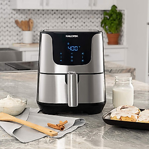 Kalorik 5.3 Quart XL Air Fryer Pro with Digital Touch Screen