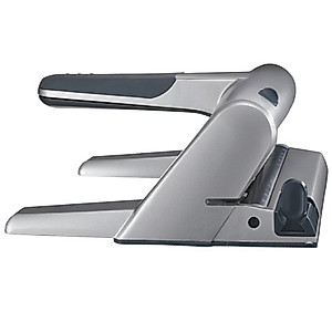 Leitz 51140184 Adjustable Hole Punch, up to 6 Hole Punching, 30 Sheets, Metal, AKTO, 51140084 - Silver