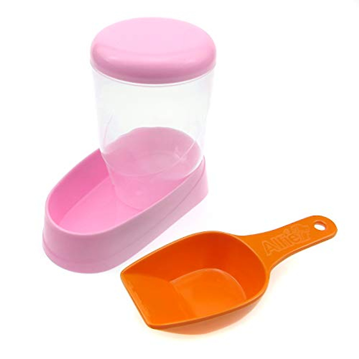 Alfie Pet - Taliesin Auto Feeder for Mouse, Chinchilla, Rat, Gerbil and Dwarf Hamster - Color: Pink