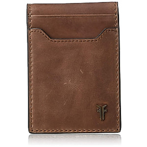 Frye mens Holden Folded Case Credit Card Holder, Whiskey, One Size US