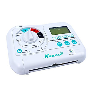 Smart Irrigation Sprinkler Controller NxEco HWN100 Pro, Smart Sprinkler Timer with EPA Water Sense, Weather Aware, Remote Access, 12 Zone, Works with Google Home and Alexa