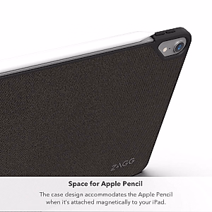 ZAGG Folio Keyboard - Backlit Tablet Keyboard and Case - Made for iPad Pro 11"" (2018) - Black (103002357)