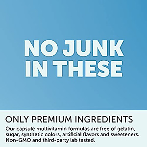 SmartyPants Multivitamin for Men: Omega-3 DHA, Zinc for Immunity, Vitamins D3, C, B6, Folate, Vitamin A, B12, One Per Day, 30 Capsules, 30 Day Supply