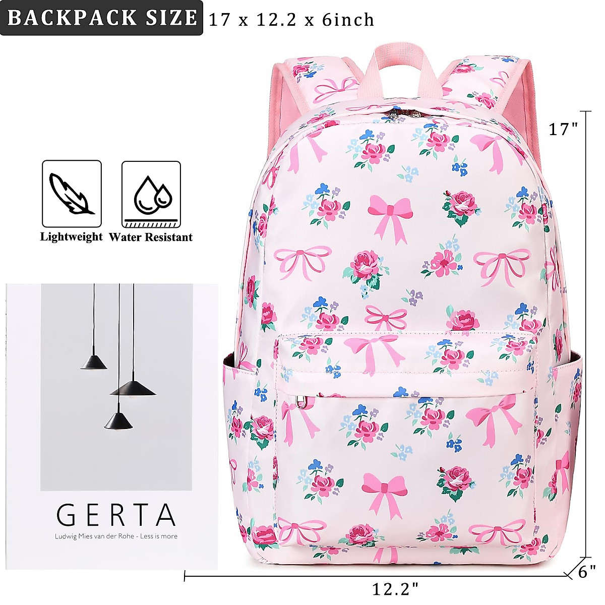 Kids Backpack Boys School Backpack with Lunch Bag Elementary Bookbag Back to School Travel Daypack