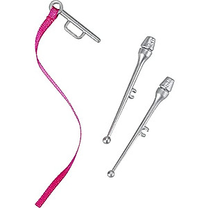 Barbie Rhythmic Gymnast Fashion Doll with Blonde Hair & Brown Eyes, Shimmery Leotard, Baton & Ribbon Accessories 12 Inch