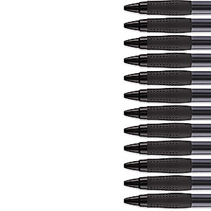 Paper Mate Gel Pens, Bold (1.0mm), Black, 12 Count