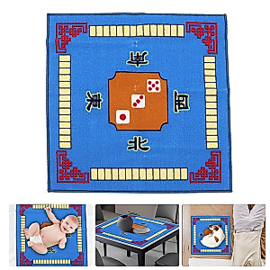 Ciieeo 1pc Table Cover Table Mat Poker Mat Mahjong Mat