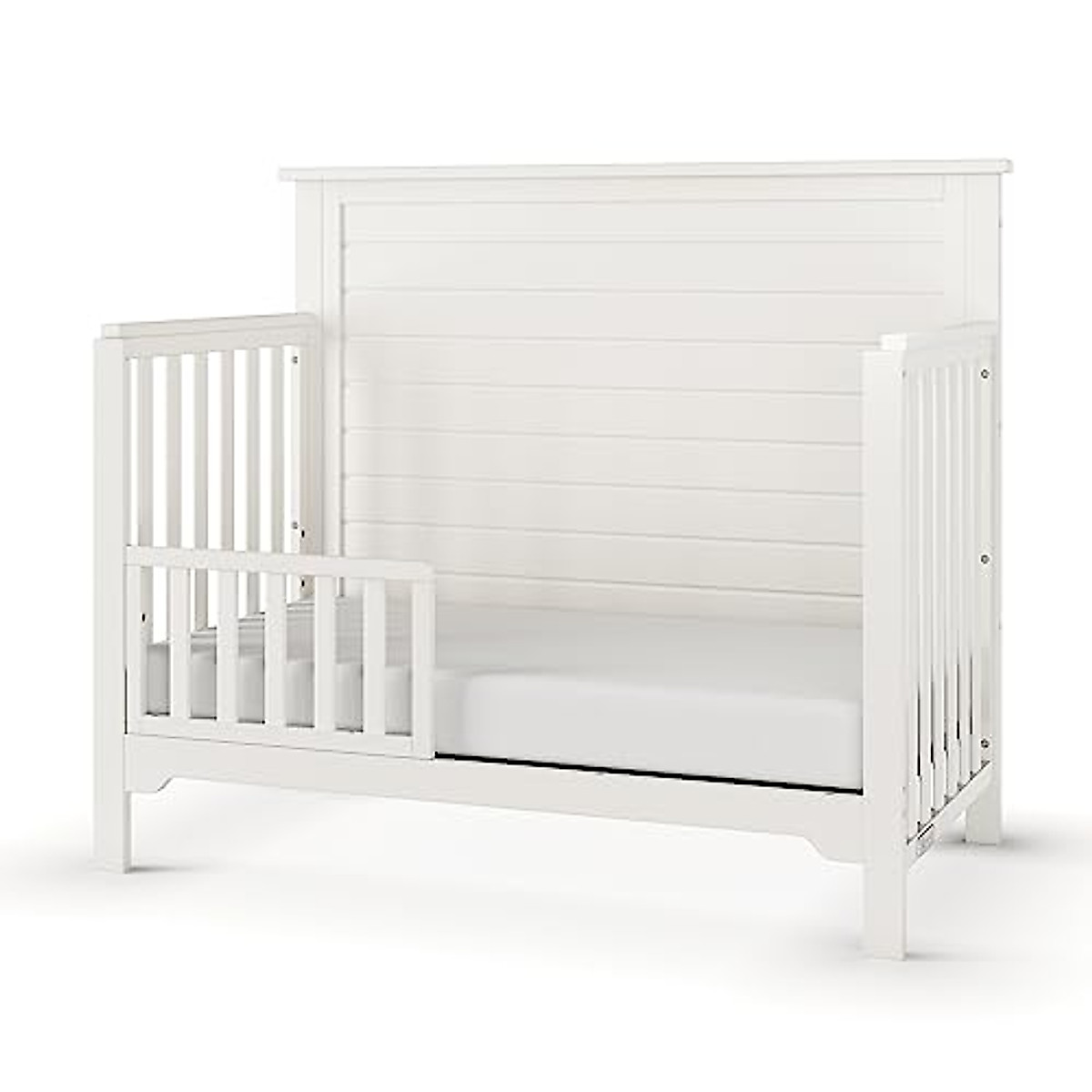 Child Craft Farmhouse Flat Top 4-in-1 Convertible Crib (Brushed Cotton)