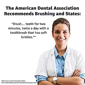 Amazon Basics Orbit Toothbrushes, Soft, Full, 4 Count, 1-Pack (Previously Solimo)