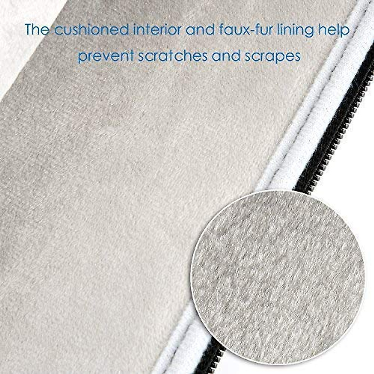 CCPK 11.6" Chromebook Case 11.6 Inch Compatible for Dell XPS 13 Surface Pro 12 Inch MacBook Air 11" Samsung 4 Inspiron HP Stream ASUS VivoBook Carrying Protective Laptop Sleeve Cover PU Leather, Black