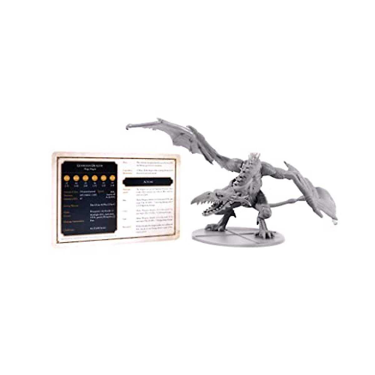 Steamforged Games Dark Souls The Role Playing Game: Guardian Dragon Miniature & Stat Cards