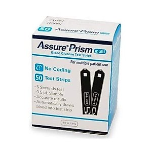 Assure Prism Multi Blood Glucose Test Strips 50ct 530050