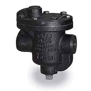 Spirax Sarco B1H-125 3/4" 64162 Cast Iron Inverted Bucket steam Trap; 3/4" NPT(F), 125 psig