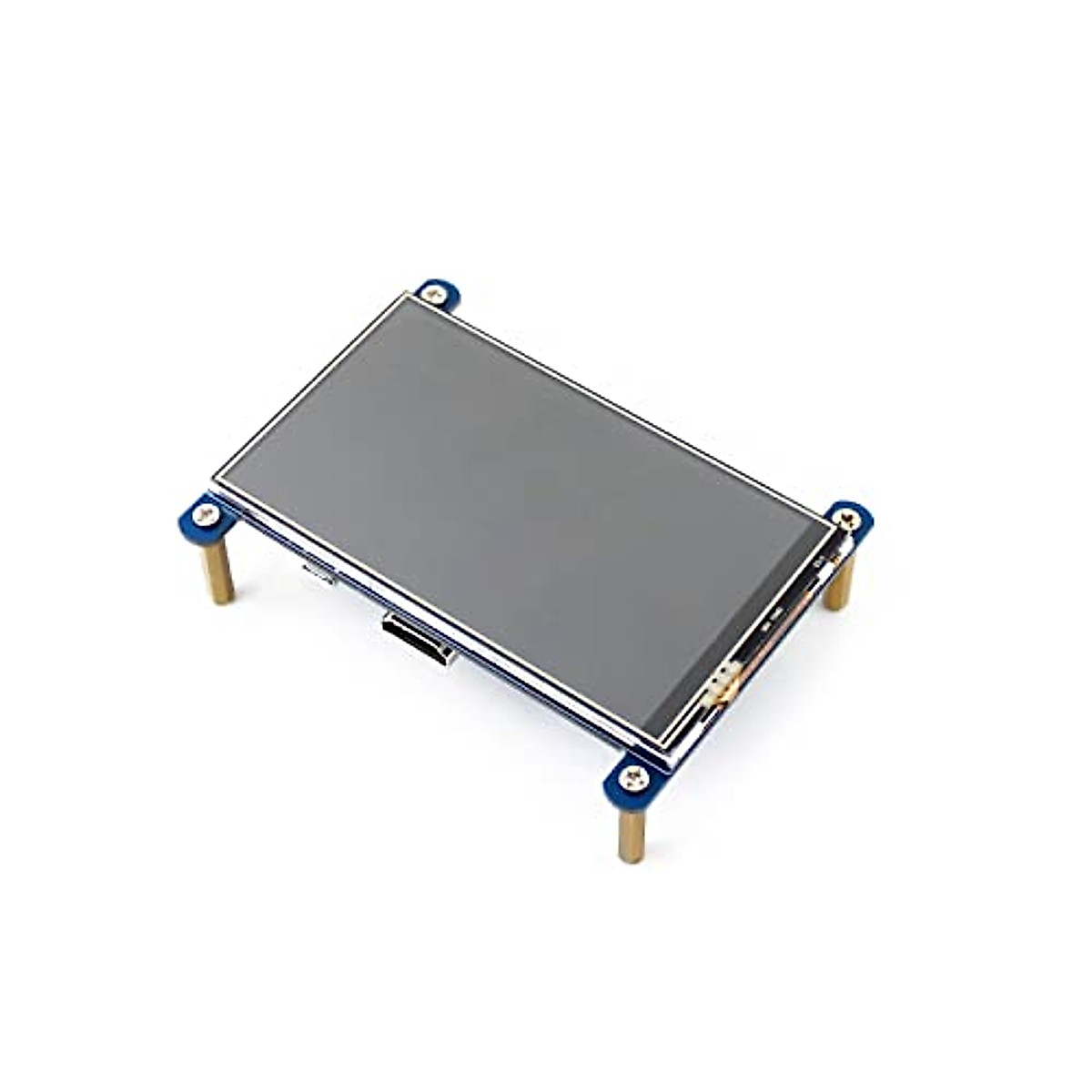 waveshare 4inch Resistive Touch Screen LCD Compatible with Raspberry Pi 4B/3B+/3A+/2B/B+/A+/Zero/Zero W/WH/Zero 2W CM3+/4 480×800 Resolution HDMI IPS Low Power Consumption Supports Windows