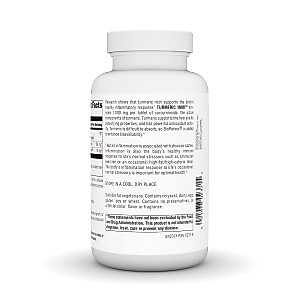 Source Naturals Turmeric 1000, Supports The Body’s Healthy Inflammatory Response*, 1,000mg - 120 Tablets