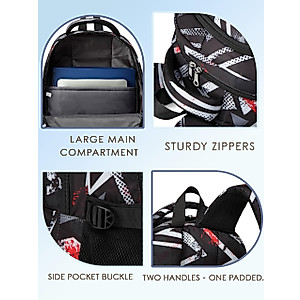 BLUEFAIRY Boys Backpacks for Teenage Kids Elementary School Bags Sturdy Middle School Bookbags Lightweight Waterproof Presents Gift Age 5-10