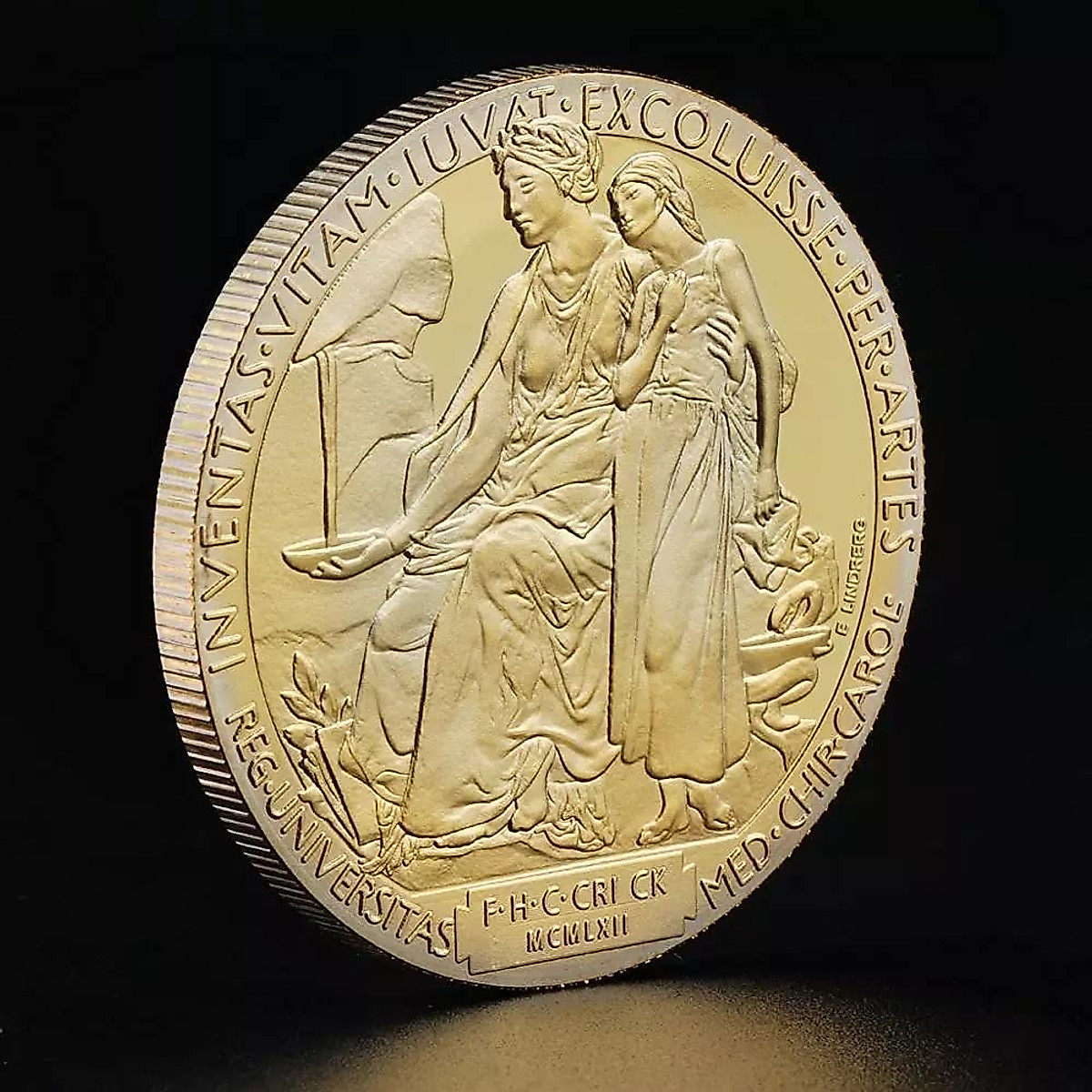 World Celebrity Honor Coin Nobel Commemorative Coin Nobel Prize in Physiology or Medicine Commemorative Coin