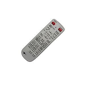 HCDZ Replacement Remote Control for Panasonic N2QAYA000060 PT-DW750 PT-DW750UW PT-DW750ULW PT-DW750UB PT-DW750ULB Large Venue DLP Projector