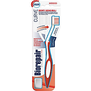 Biorepair : Set Oral Care Pro Toothbrush Curve- Soft -Random Color, Collutorio