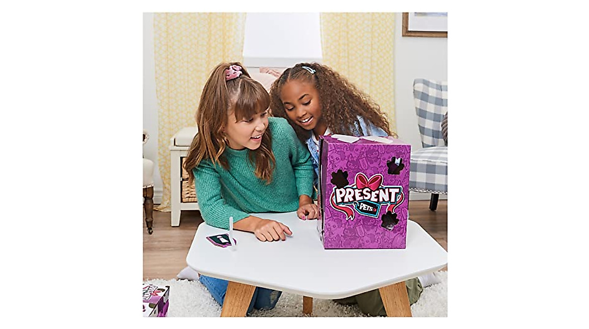 Present Pets Glitter Puppy Interactive Plush Toy — Unbox & Play Now