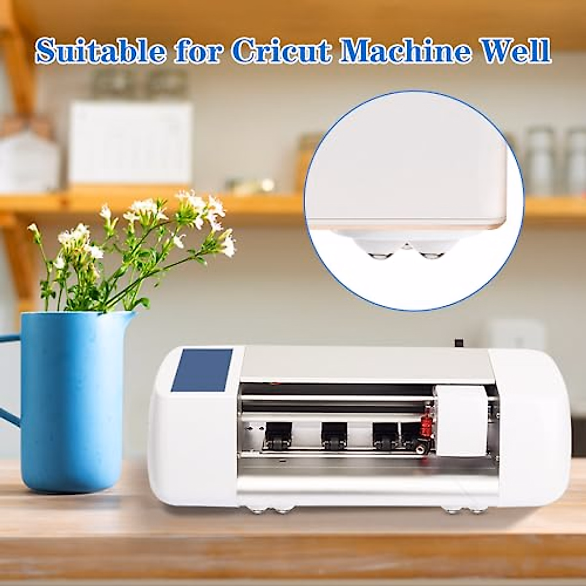 Mini Caster Wheels 12Pcs, NOVWANG Appliance Rollers Stainless Steel Triple Bead Self Adhesive Caster Wheels Sturdy Sticky Swivel Pulleys Universal Wheels for Kitchen, Box, Small Appliance Slider