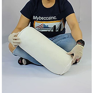 6 X 16 inches Bolsters Pillow Form Inserts for Shams White Hypoallergenic Pillow Insert Premium Made in USA