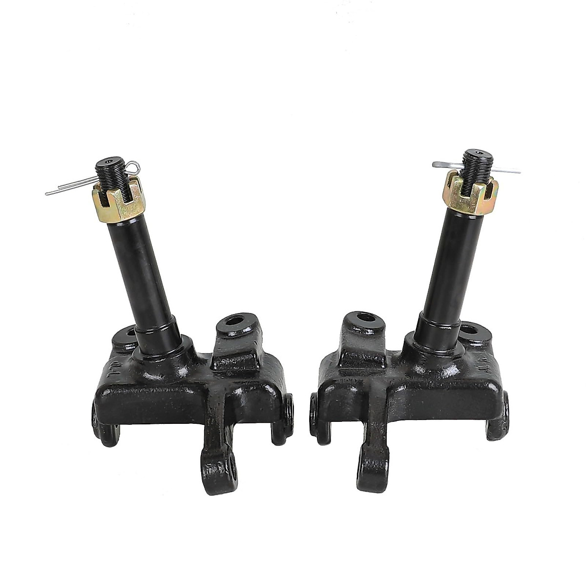 91.SCS 3 Stud Front Wheel Hub Steering Knuckle Spindle Kit for Go Kart ATV Quad 110cc 125cc