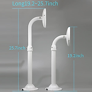 compcctv Security Camera Mount Bracket, Dome Camera Mount Universal Camera Wall Mounting Bracket for CCTV Security Camera/IP Camera, J Type (15.7-23.6 inch)