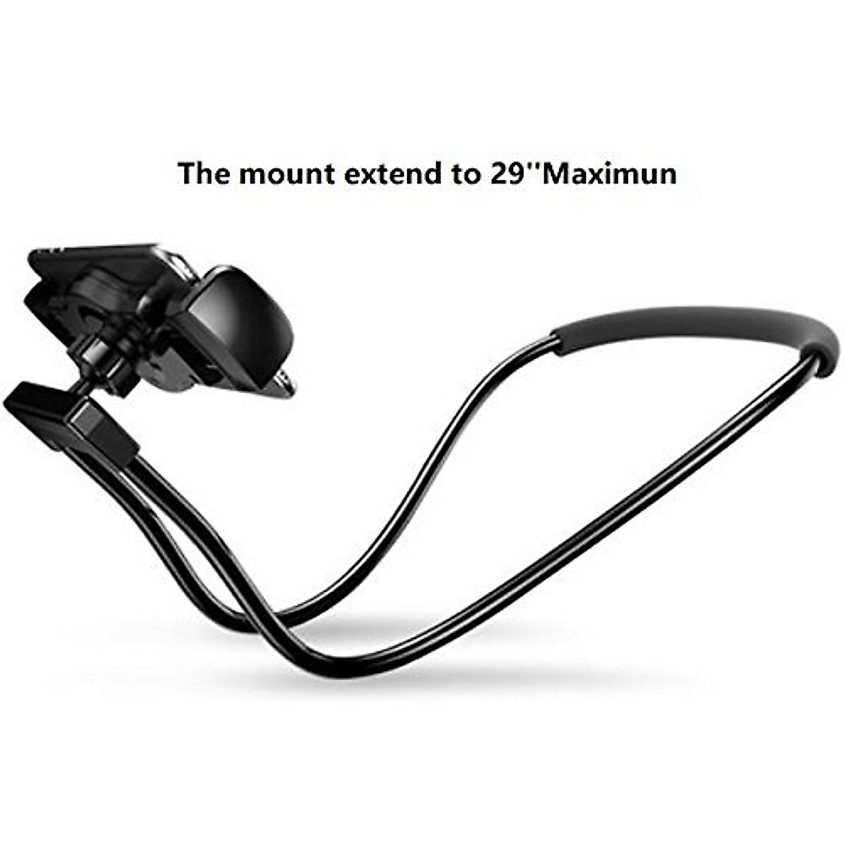 LHIABNN Universal Cell Phone Holder,Neck and Waist Hanging Lazy Phone Bracket Stand Free Rotating Mounts with Multiple Function