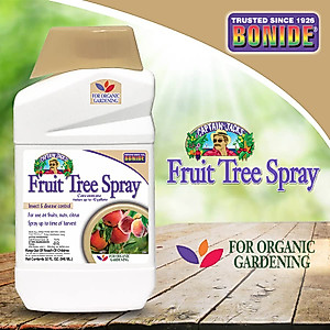 Bonide Captain Jack's Fruit Tree Spray, 32 oz Concentrate, Insect & Disease Control Spray for Organic Gardening