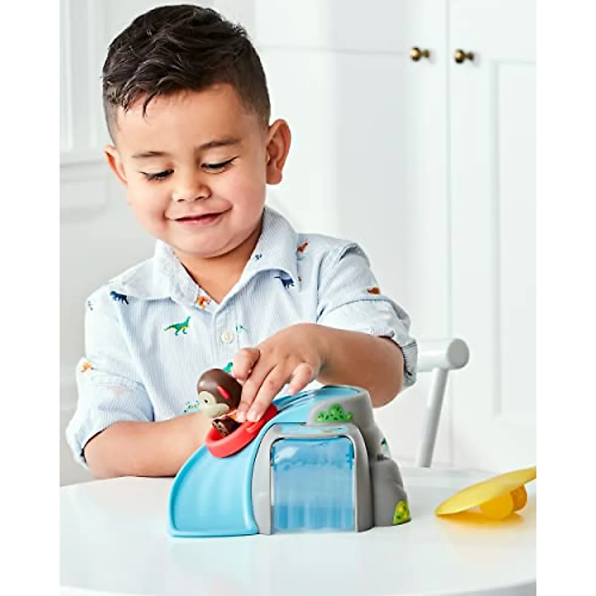 Skip Hop Pretend Play Zoo Outdoor Adventure Rock Climb Play Set, Toy for Kids 2 Years and Up, Monkey (Pack of 2)