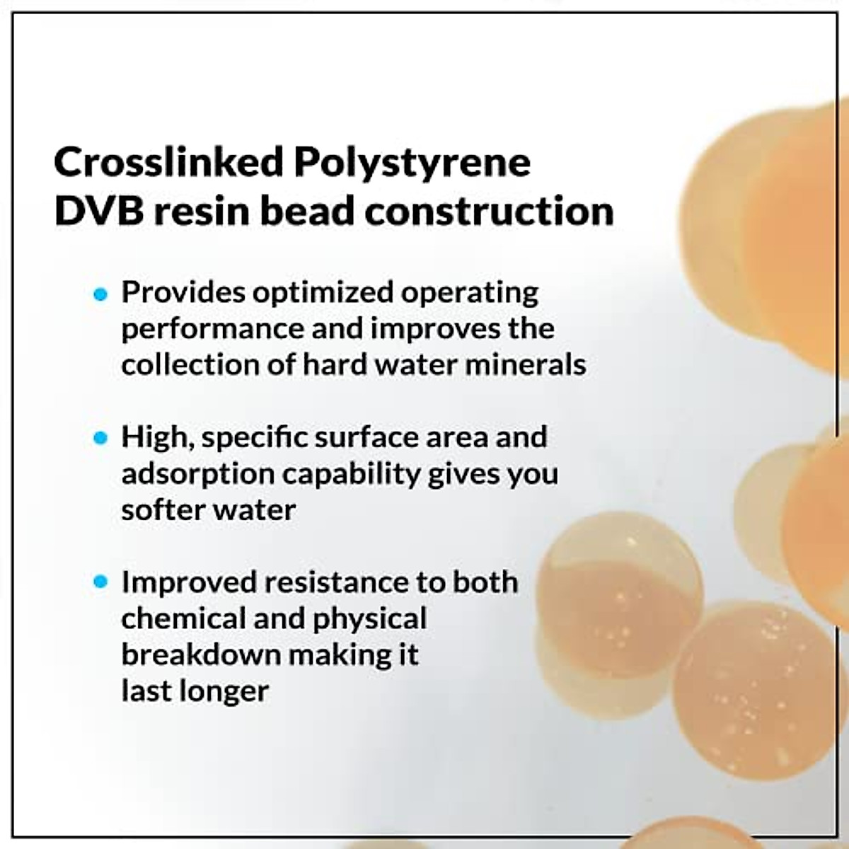 Water Softener Resin Media Replacement 100% Ion Exchange Quality Cation