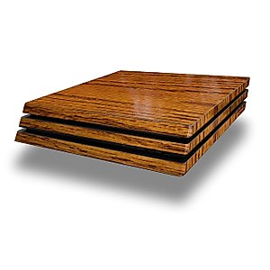 WraptorSkinz PS4 Pro Skin Wood Grain - Oak 01 - Decal Style Skin Wrap fits Sony PlayStation 4 Pro Console