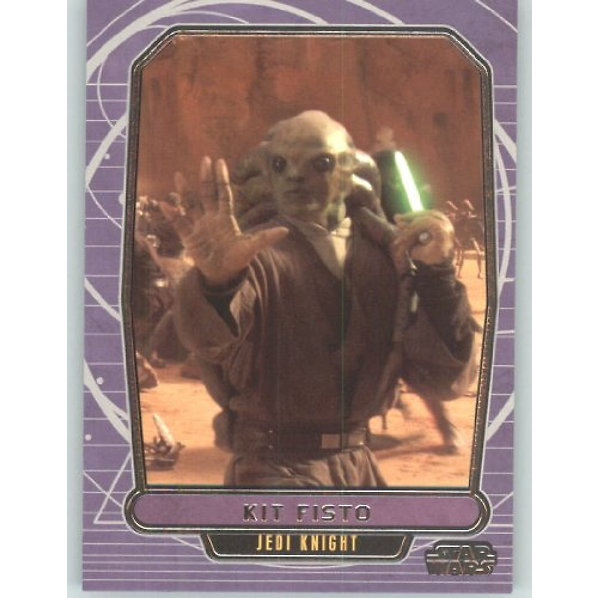 2012 Star Wars Galactic Files #58 Kit Fisto (Non-Sport Collectible Trading Cards)