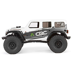 Axial RC Truck 1/24 SCX24 2019 Jeep Wrangler JLU CRC 4WD Rock Crawler Brushed RTR, White, AXI00002V2T1