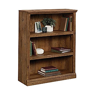 Sauder Miscellaneous Bookcase, L: 35.28" x W: 13.23" x H: 43.78", Vintage Oak finish