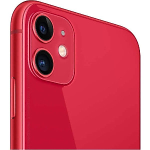 Apple iPhone 11, US Version, 64GB, Red - T-Mobile (Renewed)
