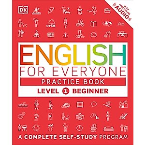 English for Everyone: Level 1 Practice Book - Beginner English: ESL Workbook, Interactive English Learning for Adults