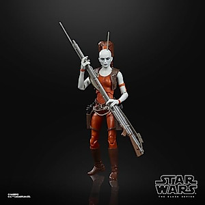 STAR WARS The Black Series Aurra Sing Toy 6-Inch-Scale The Clone Wars Collectible Action Figure, Toys for Kids Ages 4 and Up,F1870