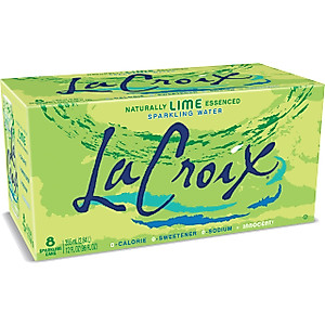 LaCroix Sparkling Water, Lime, 12 Fl Oz (pack of 8)