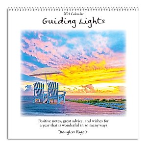 Blue Mountain Arts 2021 Wall Calendar "Guiding Lights" 12 x 12 in. 12-Month Hanging Wall Calendar Is a Great Way to Wish Someone a Wonderful Year, by Douglas Pagels